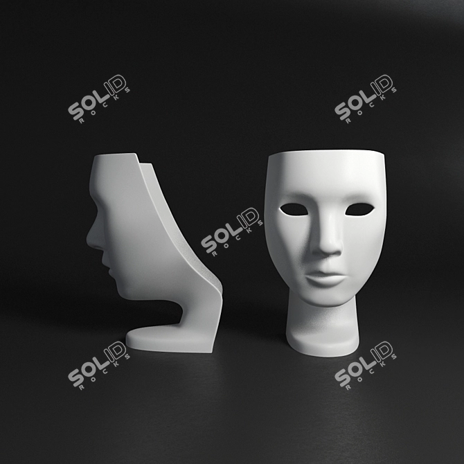 Nemo Chair-Mask: Italian Design Excellence 3D Model - SolidRocks.net