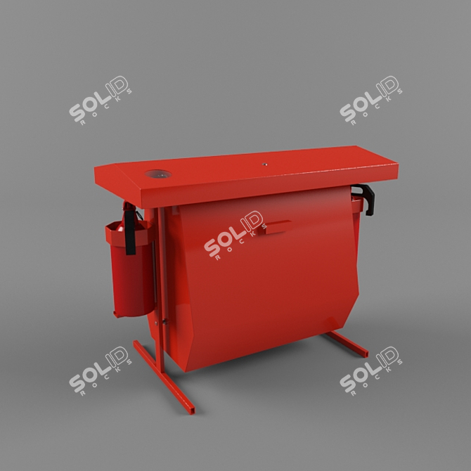 Fire Booth "Combi" - Ultimate Safety Solution 3D Model - SolidRocks.net