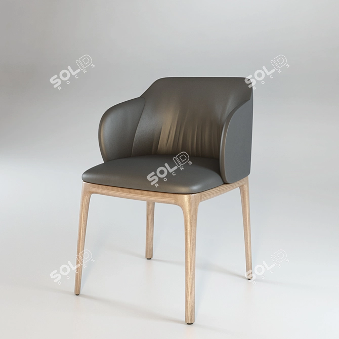 Eleganza Sofisticata: Busnelli Manda 3D Model - SolidRocks.net