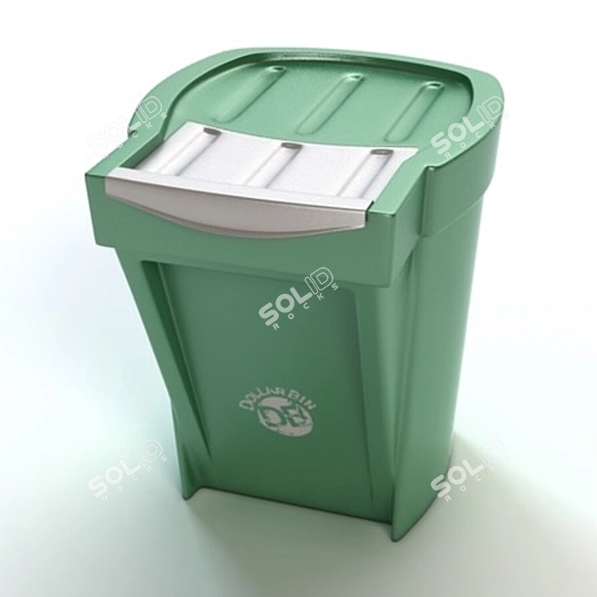 Customizable Recycle Bin 3D Model 3D Model - SolidRocks.net