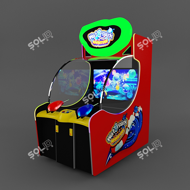Splash Attack: Waterpark Fun 3D Model - SolidRocks.net