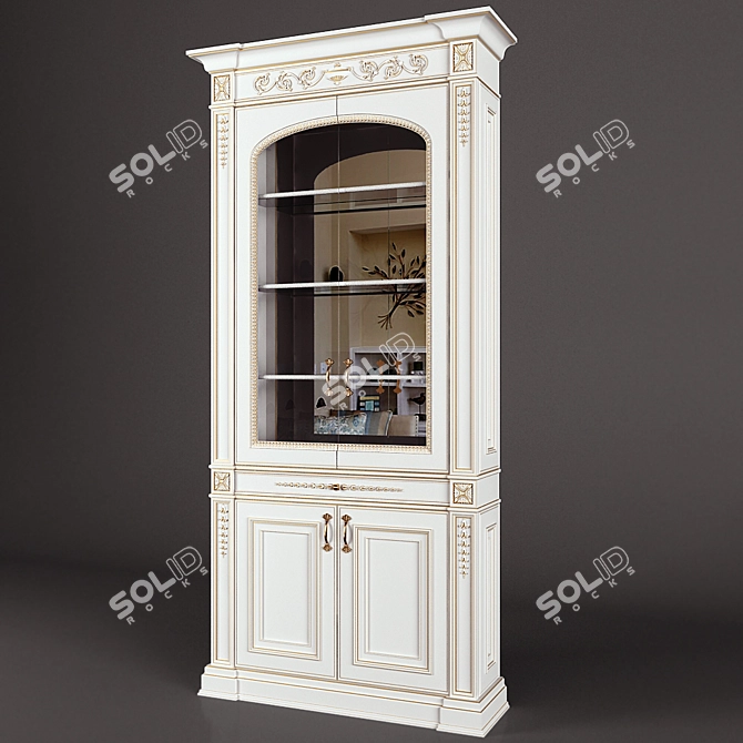 Classic Style Showcase 3D Model - SolidRocks.net
