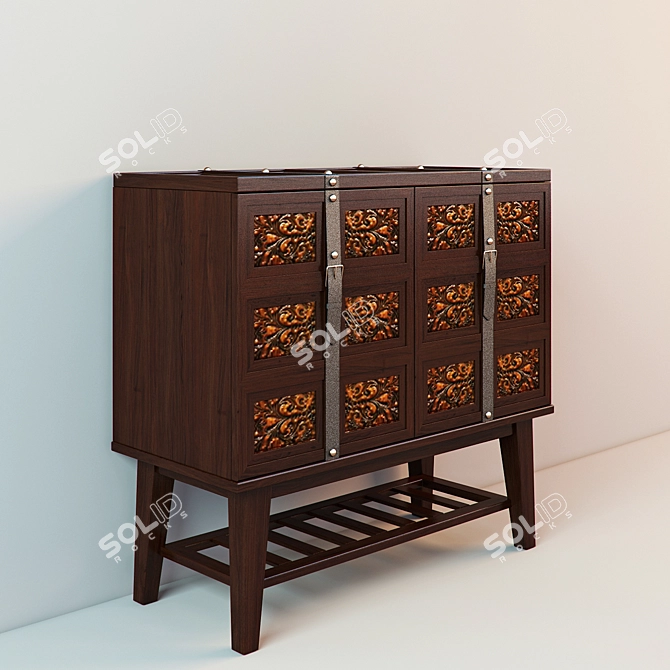 Multi-functional Chest Straps 3D Model - SolidRocks.net