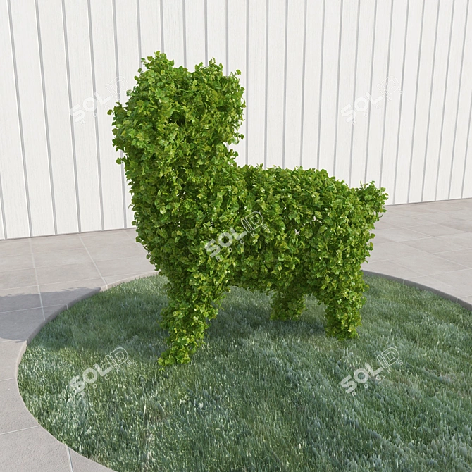 Lamb Topiary - Art of Nature 3D Model - SolidRocks.net