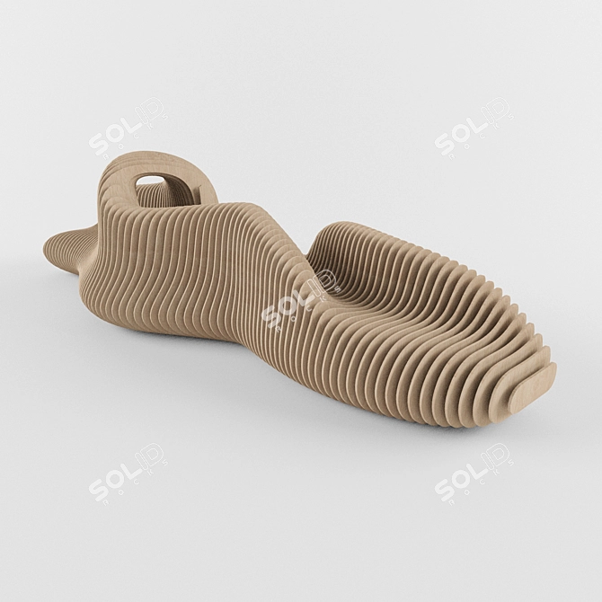 Parametric Bench Design 3D Model - SolidRocks.net