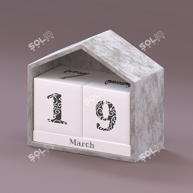 Timeless Calendar 3D Model - SolidRocks.net