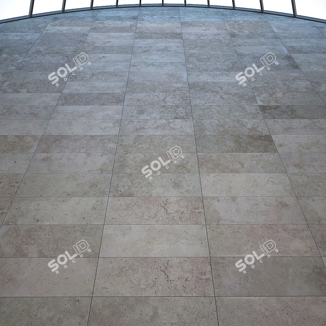 Porous Travertine Slab Texture Kit 3D Model - SolidRocks.net