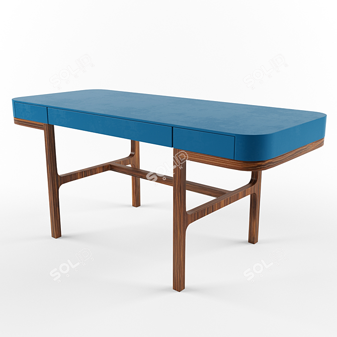 Modern Italian Table: Victor 3D Model - SolidRocks.net