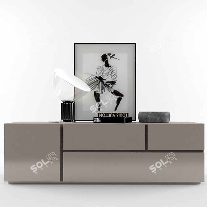 Poliform Free: Modern Storage Solution 3D Model - SolidRocks.net