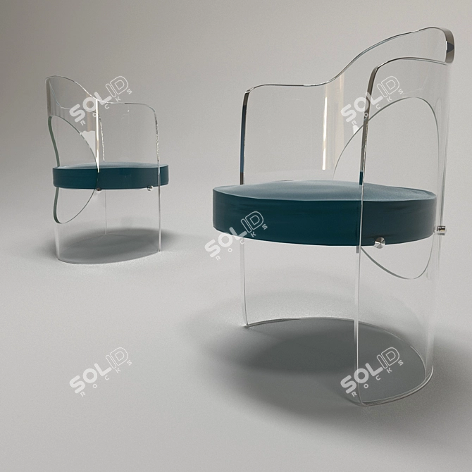 ErgoFlex Cylindrical Chair 3D Model - SolidRocks.net