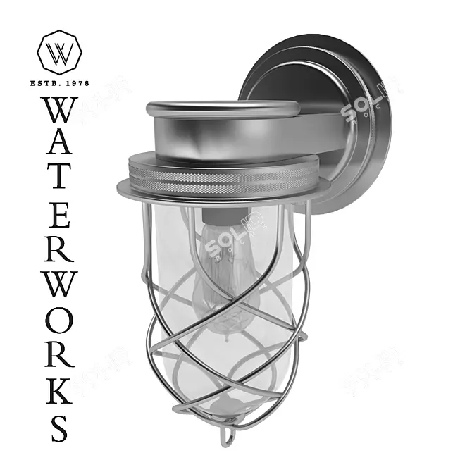 Waterworks Compass Sconce 3D Model - SolidRocks.net