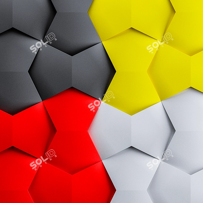 Eco-Panel Nexus: 3D Relief with Sustainable Design 3D Model ...