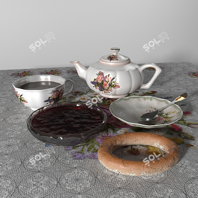 Translate the description into English: "Started posting models from my scenes that are in the ...