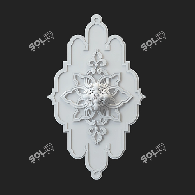 Gypsum Overlay Socket 3D Model - SolidRocks.net