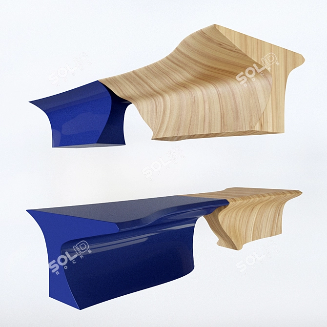 Zaha Hadid Table - Sculptural Elegance 3D Model - SolidRocks.net