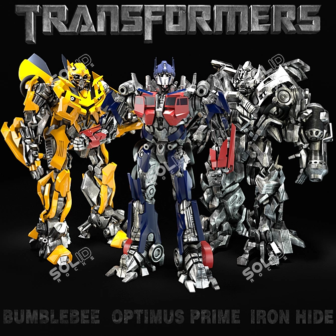 3D Max Transformers Model Kit 3D Model - SolidRocks.net