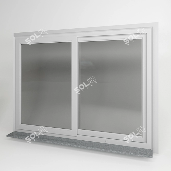 Render Vray Classic Window 3D Model - SolidRocks.net