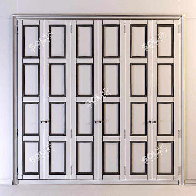 Modern Storage Cabinet 3D Model - SolidRocks.net