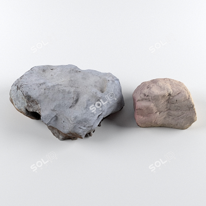 3D Rock Scanning Masterpiece 3D Model - SolidRocks.net