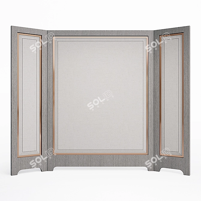 Collapsible Room Divider 3D Model - SolidRocks.net