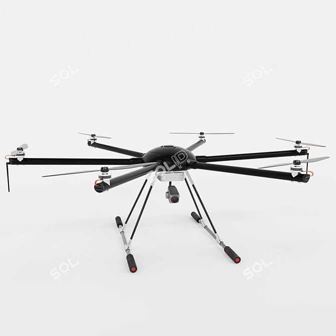 Matrix UAV Copter: Advanced Quadcopter with High Performance 3D Model ...