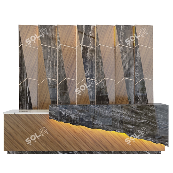 Multi-Format Reception 3D Models 3D Model - SolidRocks.net