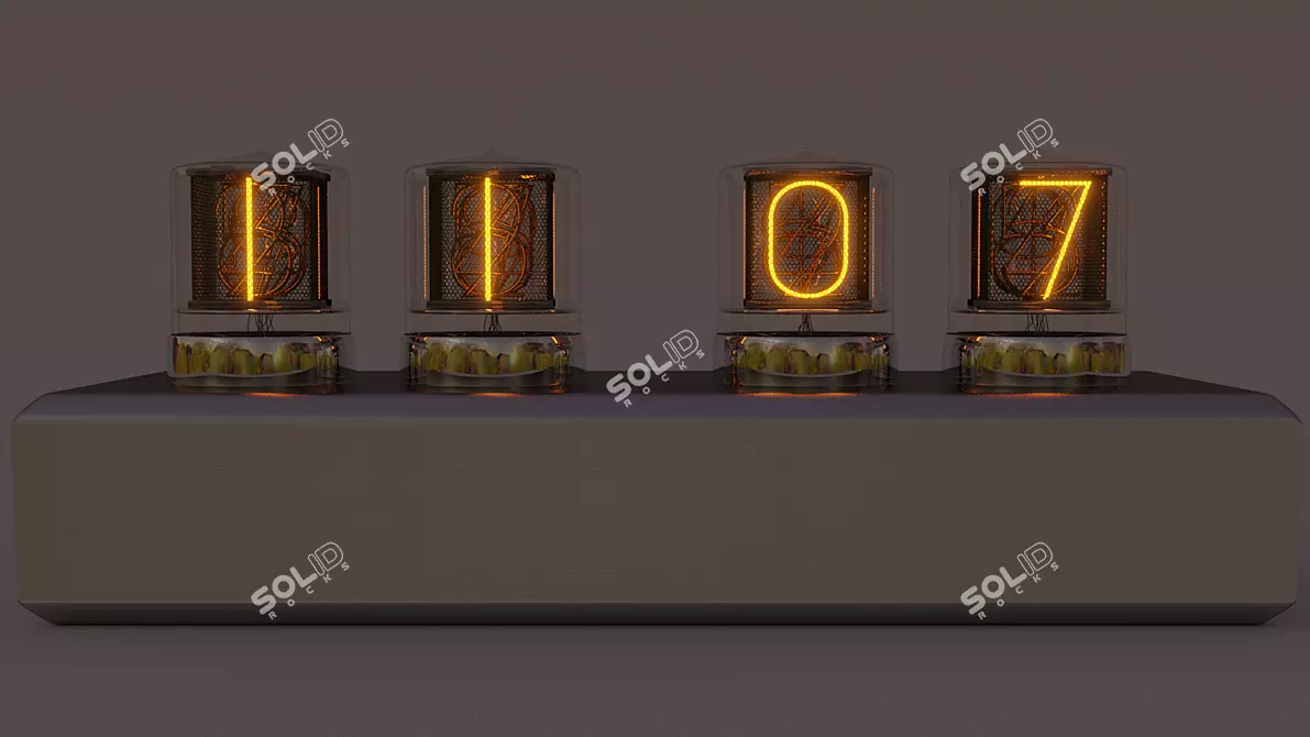 Gas Discharge Indicator 3D Model - SolidRocks.net