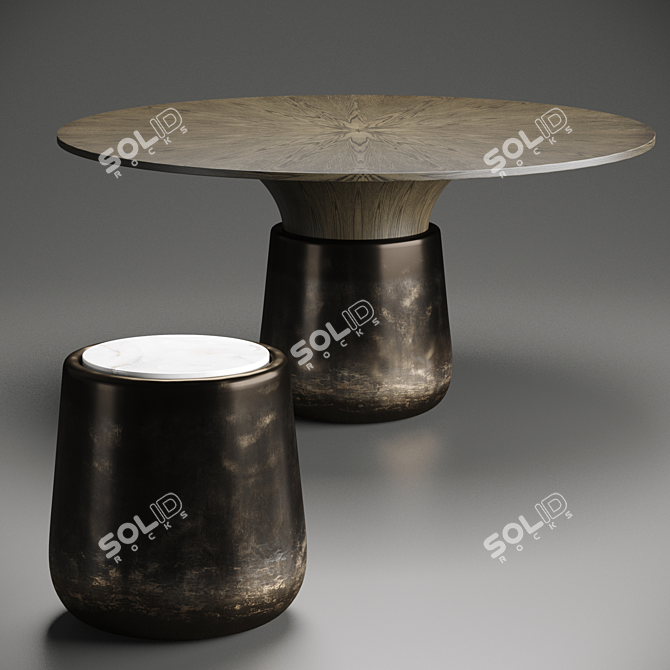 Modern Masai Table: Sleek Design, Versatile Function 3D Model ...