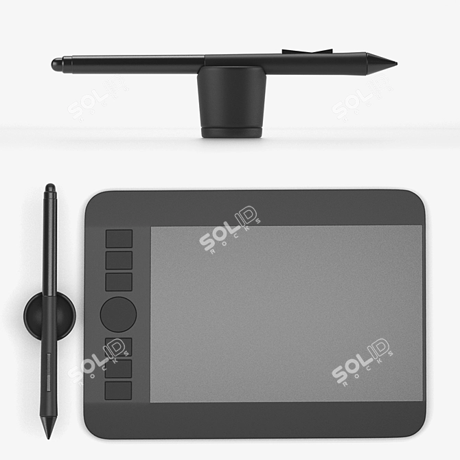 ProCreate-Ready Graphic Tablet: Render-Ready, UV-Mapped, 3D Model ...