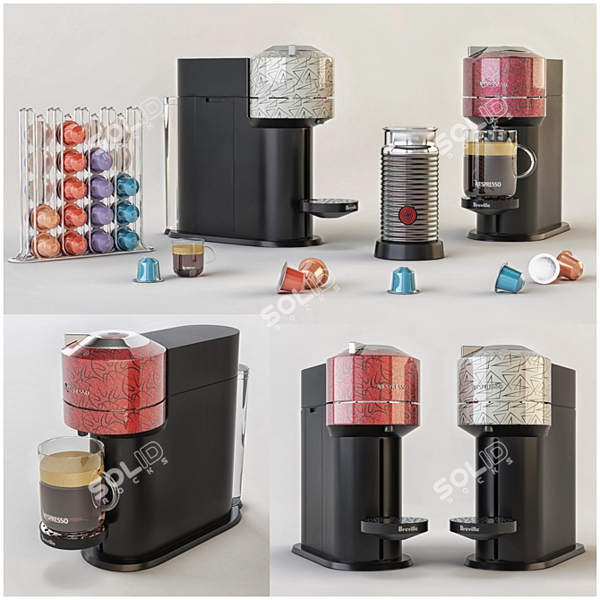 Sleek, Smart and Superb: Nespresso Vertuo Next 3D Model - SolidRocks.net
