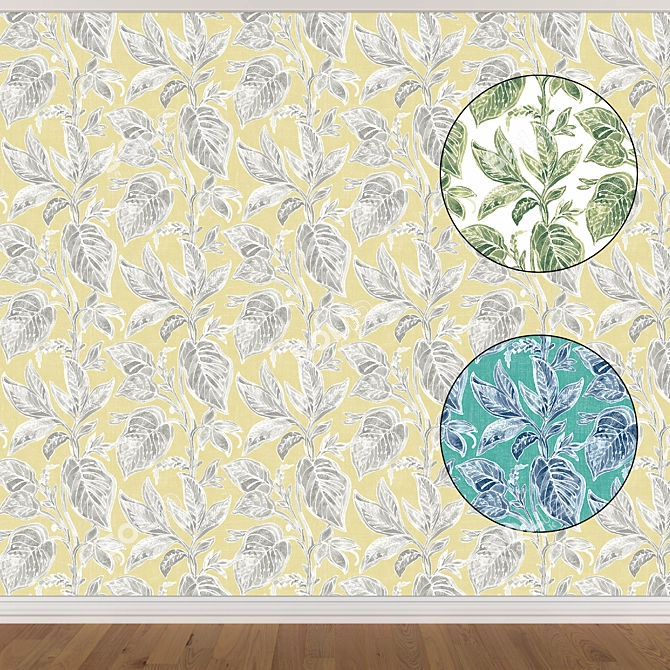 Seamless Wallpaper Set (3 Colors) 3D Model - SolidRocks.net
