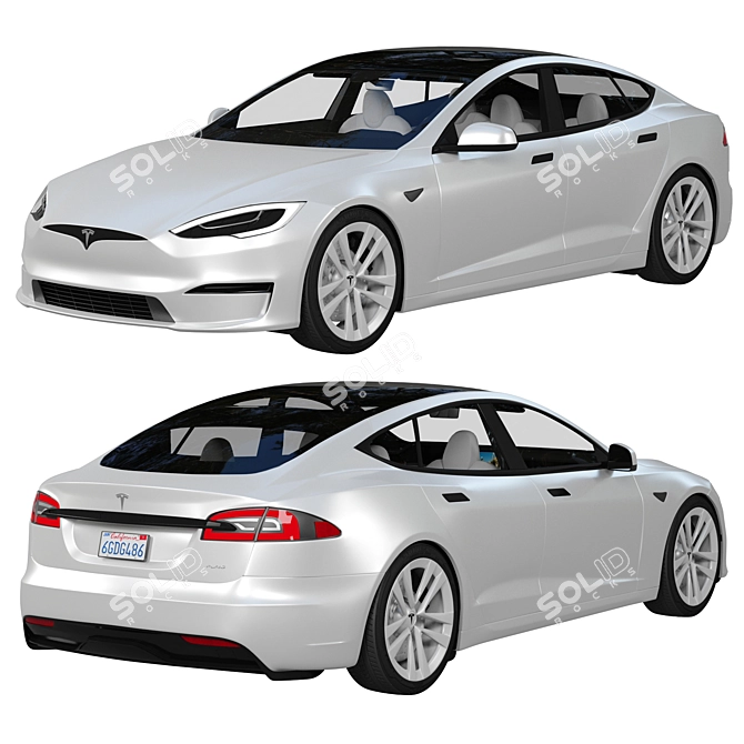 Tesla Model S 2021: Revamped Design, Enhanced Performance 3D Model ...