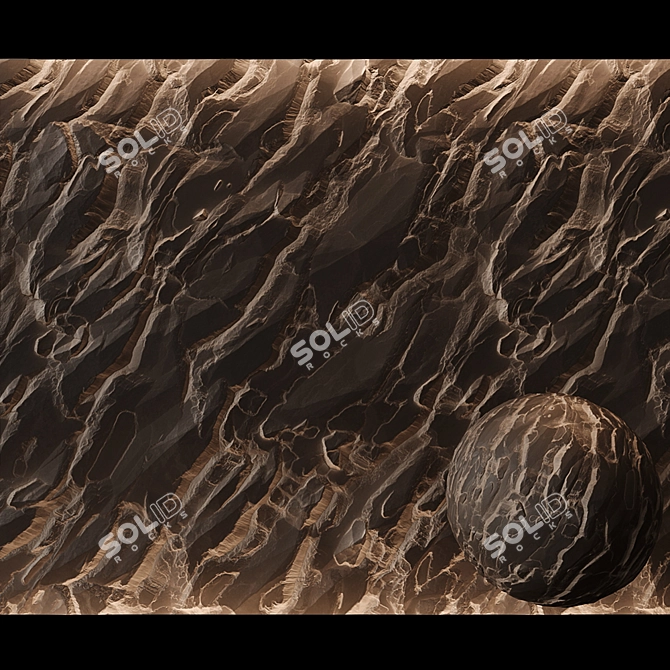 Stone Cliff Wall: High-resolution Textures & Seamless Design 3D Model ...