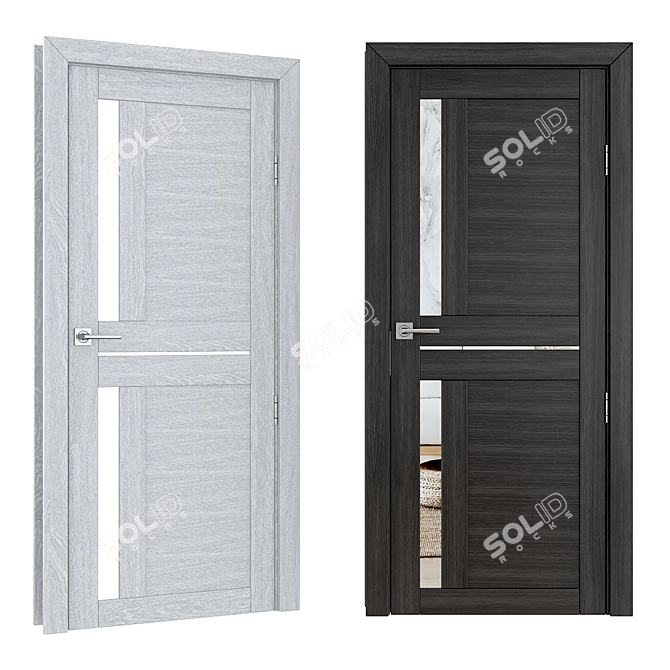 Russian Style Door: Realistic 3D Model 3D Model - SolidRocks.net
