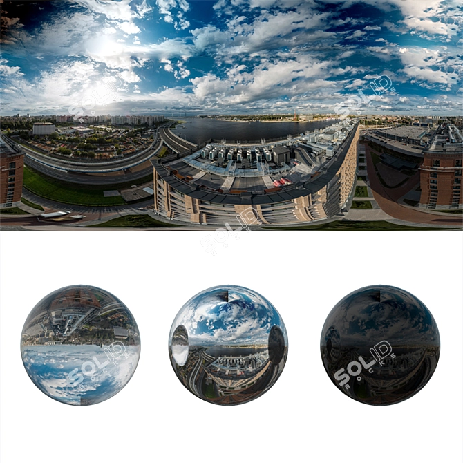 High-Resolution HDRI Textures 3D Model - SolidRocks.net