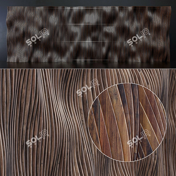 Parametric Panel for Hall Design 3D Model - SolidRocks.net