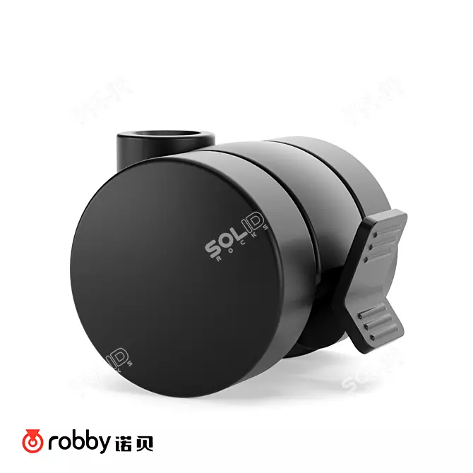Anna Caster: Smooth, Recyclable, With Brake 3D Model - SolidRocks.net