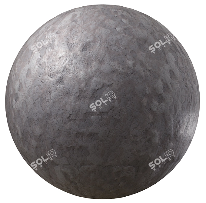 Seamless Concrete Texture in 4K 3D Model - SolidRocks.net