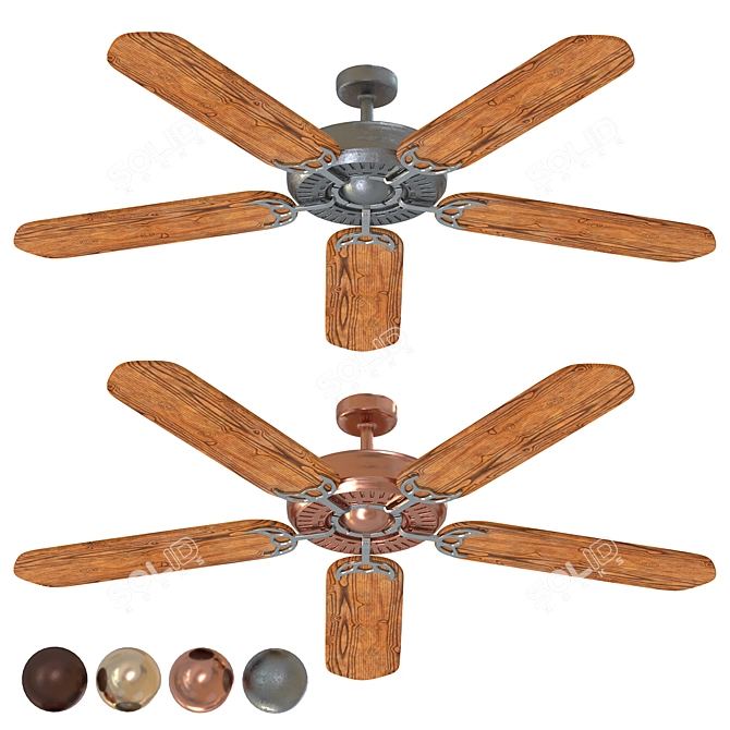 Fan Hunter Classic Original 3D Model 3D Model - SolidRocks.net