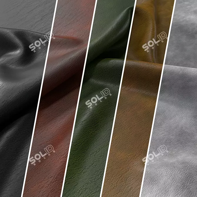 Procedural Leather Armor: 4K PBR Material 3D Model - SolidRocks.net