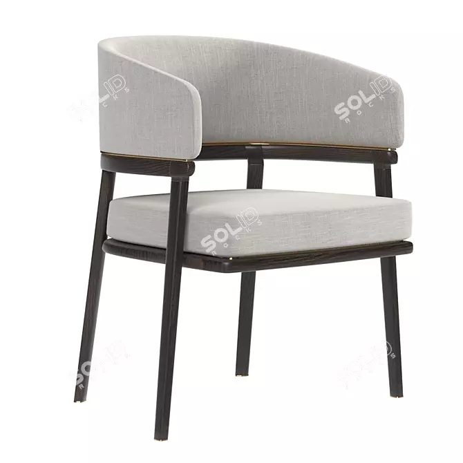 Modern Mark Aster Dining Chair 3D Model - SolidRocks.net