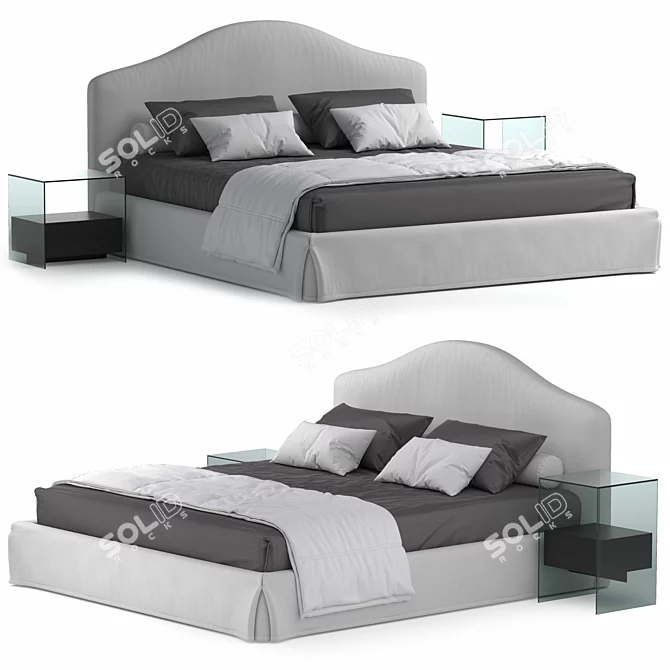 Elegant Busnelli MAYFAIR Model 3D Model - SolidRocks.net