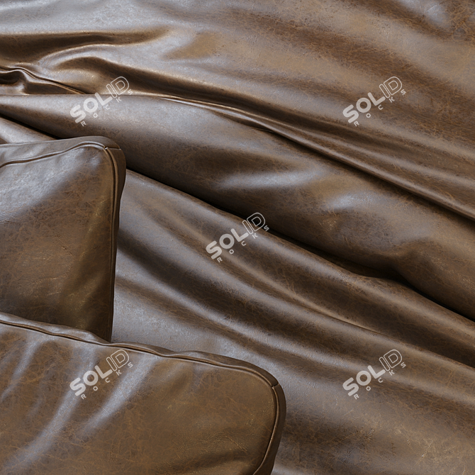 Luxury PBR Leather Texture Set 3D Model - SolidRocks.net
