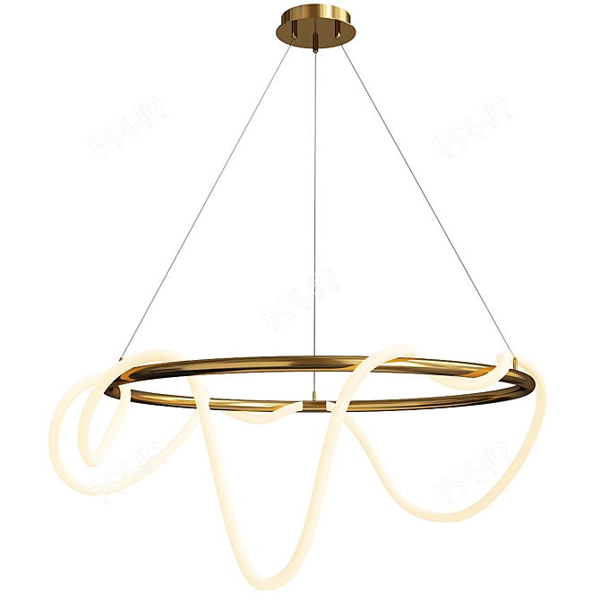 Knot Light Luke LED Chandelier 3D Model - SolidRocks.net