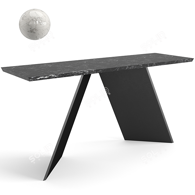 Versatile Bonaldo AX Console Set 3D Model - SolidRocks.net
