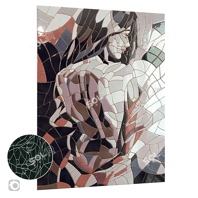 Customizable Ceramic Shadow Panel 3D Model - SolidRocks.net