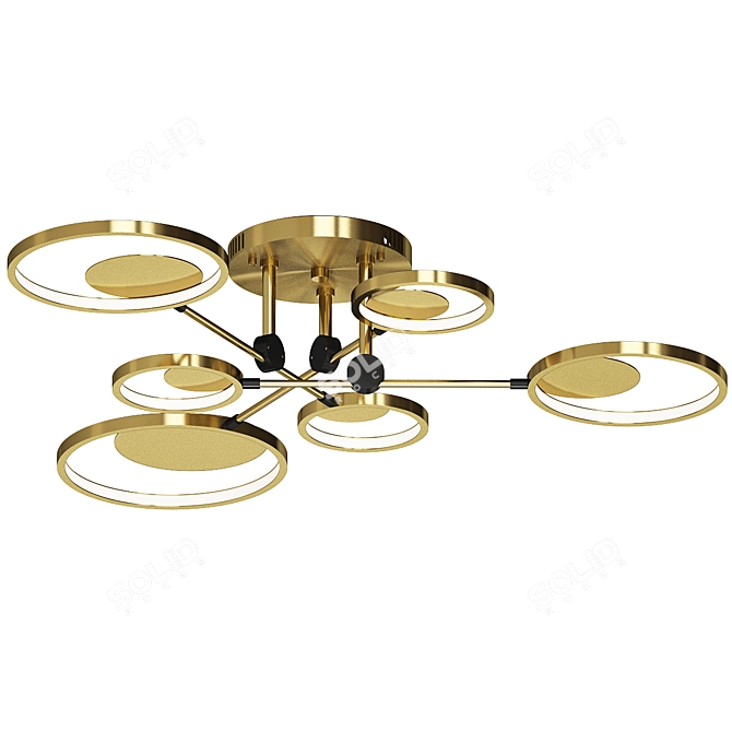 Modern Brass Spider Nap Sculpture 3D Model - SolidRocks.net