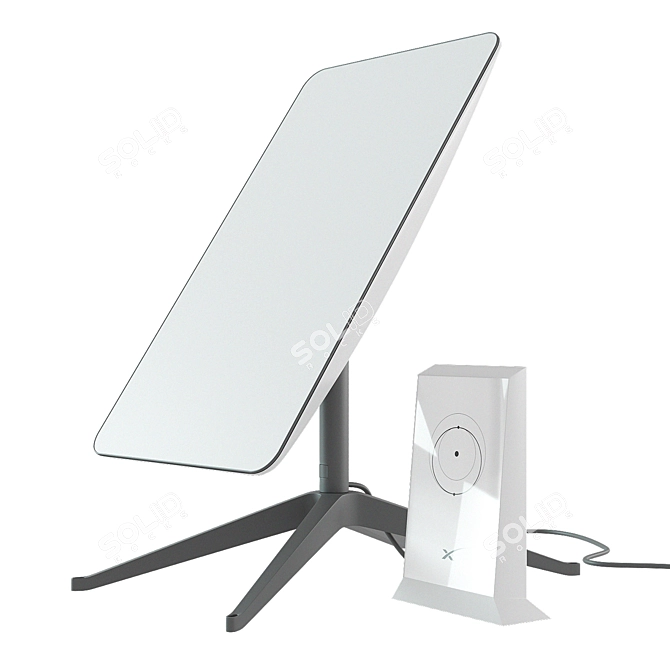 Starlink Standard Satellite Modem 3D Model - SolidRocks.net