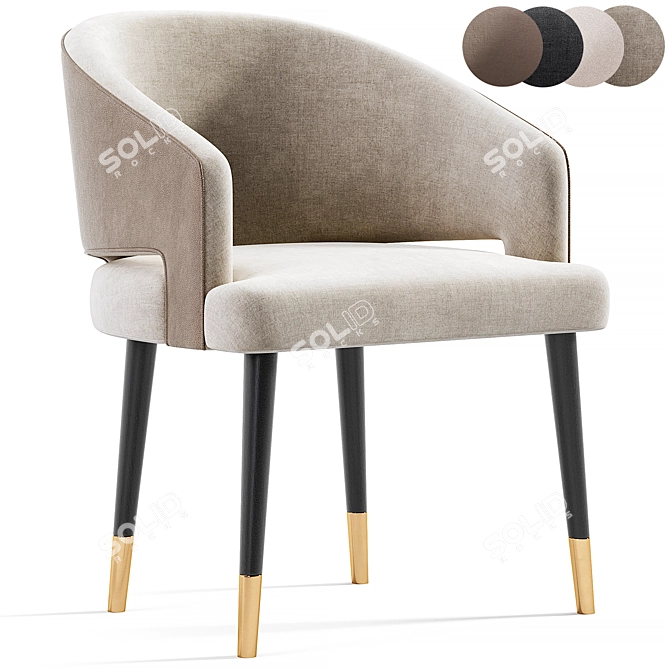 Modern CROP Chair: Functional Design 3D Model - SolidRocks.net