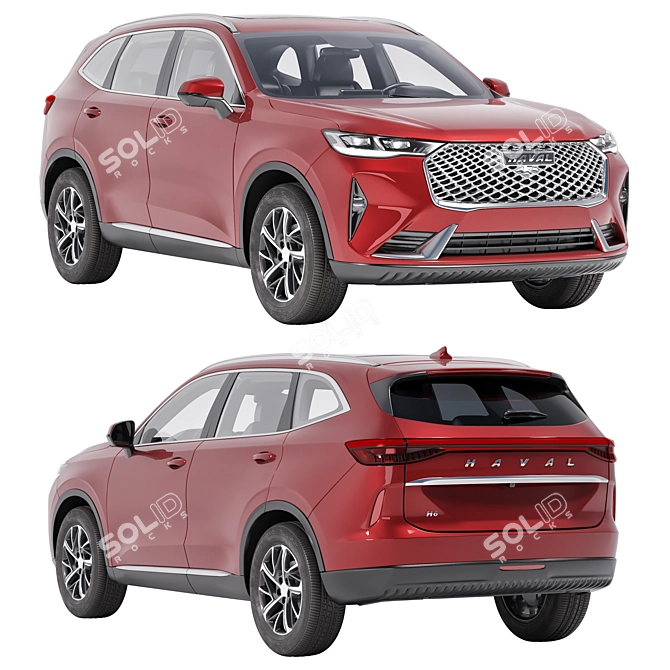 Haval H6 3D Model Archive 3D Model - SolidRocks.net